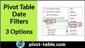Pivot Table Date Field Filters – 3 Types to Try – Excel Pivot Tables